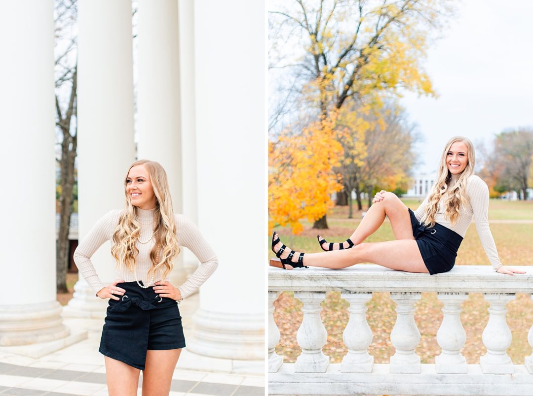 UVA Graduation Portrait Session - Ashlee - manaliphotography.com