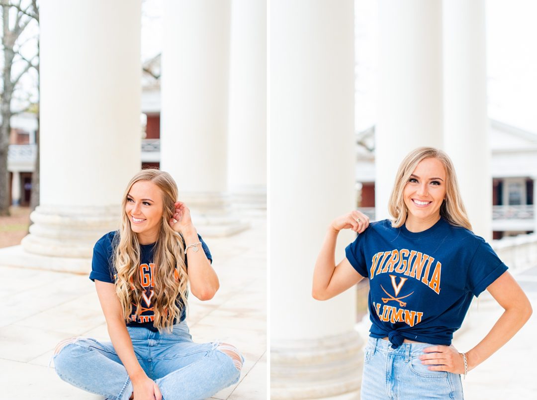 UVA Graduation Portrait Session - Ashlee - manaliphotography.com